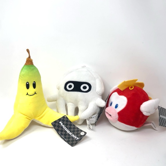 Good Stuff | Toys | Set Of 3 Super Mario Kart Mocchi Mocchi ...